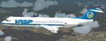FS2004 Vasp Fokker 100 - FS2004 Jetliners - FlightSim.Com