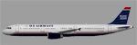 FS2004 US Airways Airbus A321 - FS2004 Jetliners - FlightSim.Com