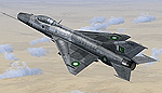 FSX Pakistan Air Force MiG-21 F-13 - FSX Modern Military - FlightSim.Com