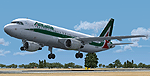 FS2004/FSX Alitalia Airbus A320 - FS2004 Jetliners - FlightSim.Com