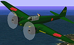 CFS Nakajima J1N1 GEKKO Upgrade - CFS Aircraft - FlightSim.Com