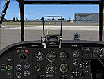 FSX DeHavilland Vampire 2D Panel - FSX Panels - FlightSim.Com