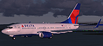 FS2004 Delta Airlines Boeing 737 - FS2004 Jetliners - FlightSim.Com