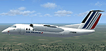 FSX KLM DeHavilland Dash 8 - FSX Turboprops - FlightSim.Com
