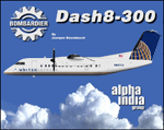 FS2004 United Express Dash 8-300 - FS2004 Turboprops - FlightSim.Com