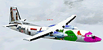 FS2004 Wings Air Holiday Fokker 50 - FS2004 Turboprops - FlightSim.Com