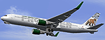 FS2004/FSX Frontier Boeing 767-3P6ER - FS2004 Jetliners - FlightSim.Com