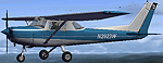 FSX Blue Cessna 152 - FSX General Aviation - FlightSim.Com
