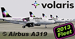 FS2004 Volaris Airbus A319 Fleet Texture Pack - FS2004 Jetliners ...