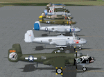 FS2004 North American B-25 Mitchell - FS2004 Warbirds - FlightSim.Com