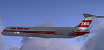 FS2004/FSX Fictional TWA Cargo McDonnell Douglas MD-82 - FS2004 ...