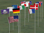 FSX Animated Flags Library - FSX Scenery Objects - FlightSim.Com
