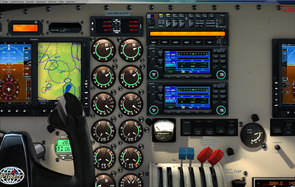 Piper Seneca V new HD version autopilot AP missing? - FSX General ...