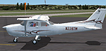 FS2004 Factory Burgundy And Black Cessna 172SP - FS2004 General ...