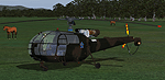 FSX SAAF Alouette III - FSX Helicopters - FlightSim.Com