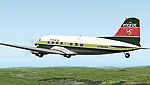 X-Plane Manx Airlines G-MANX Douglas DC-3 - X-Plane Prop Airliners ...