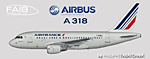 FS2004 Air France Airbus A318 - FS2004 Jetliners - FlightSim.Com