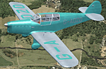 FSX Percival Gull 6 G-ADZO - FSX Early Aircraft - FlightSim.Com