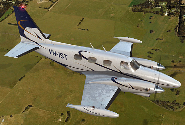 FSX/P3D PA-31T Cheyenne II VH-IST - FSX General Aviation - FlightSim.Com