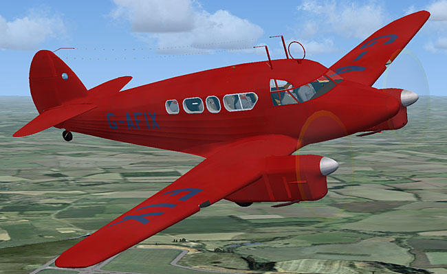 FS2004 Percival Q6 P16D G-AFIX - FS2004 Early Aircraft - FlightSim.Com