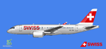FS2004/FSX Swiss Bombardier CS100 - FS2004 Jetliners - FlightSim.Com