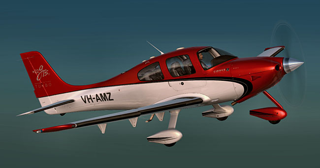 FSX Cirrus SR22 GTSX Turbo VH-AMZ - FSX General Aviation - FlightSim.Com