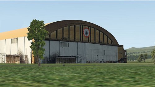 X-Plane Delta C-47/DC-3 Wooden Hangar 1.0 - X-Plane Scenery Objects ...