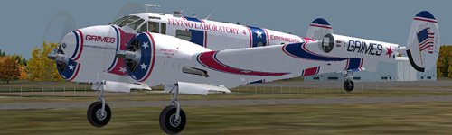FSX/P3D v4 Grimes Flying Laboratory Beech C-45H N8640E - FSX General ...