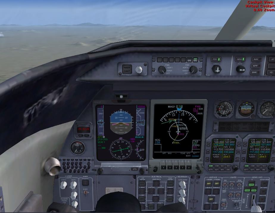 Integrated Sim Avionics ISG panel for default FSX Lear 45 - FSX General ...