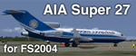 FS2004 Super 27 And 727-200 Hush Kits for AI traffic - FS2004 Jetliners ...