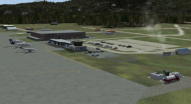 FS2004 Scenery--Smithers CYYD - FS2004 Scenery - FlightSim.Com