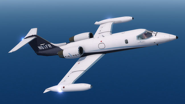 P3D Learjet Cargo 35A AirNet (N81FR) v4.2 Plus - Prepar3D Aircraft ...