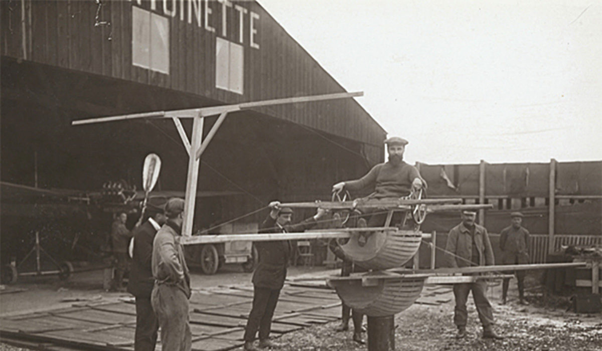The Antoinette Barrel - The First Flight Simulator Circa 1910 - The ...