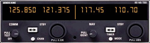 FS2004/FSX Bendix King KX165A 833 COM/NAV Radios Revision 2 - FS2004 ...