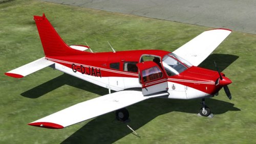 FSX/P3D Piper Warrior II (PA-28) G-DJAH - FSX General Aviation ...
