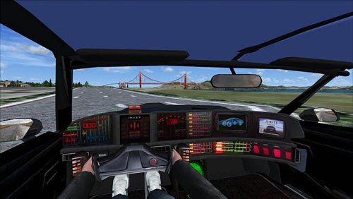 FS2004/FSX/P3D v3 Nightrider KITT Movie Car From 1982 - FS2004 Other ...