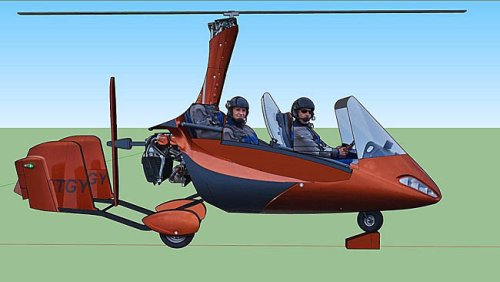 X-Plane Autogyro Animated 1.0 - X-Plane Scenery Objects - FlightSim.Com