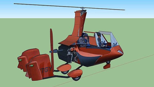 X-Plane Autogyro Animated 1.0 - X-Plane Scenery Objects - FlightSim.Com