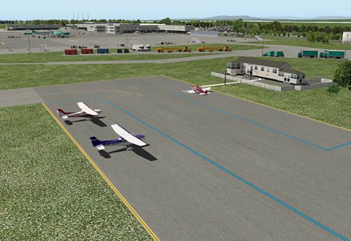X-Plane 10 Scenery--EGAA Belfast Aldergrove Airport 1.0 - X-Plane ...