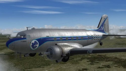 P3D Air France Douglas C-47D - Prepar3D Aircraft - FlightSim.Com