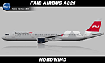 FS2004/FSX Nordwind Airbus A321 - VQ-BOD - FS2004 Jetliners - FlightSim.Com
