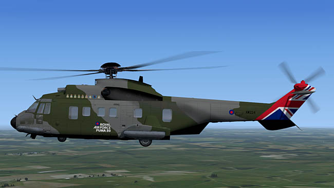 Prepar3D RAF Super Puma - Prepar3D Aircraft - FlightSim.Com