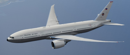 P3Dv4/5 Philippine Air Force Boeing 777-200LR - Prepar3D Aircraft ...