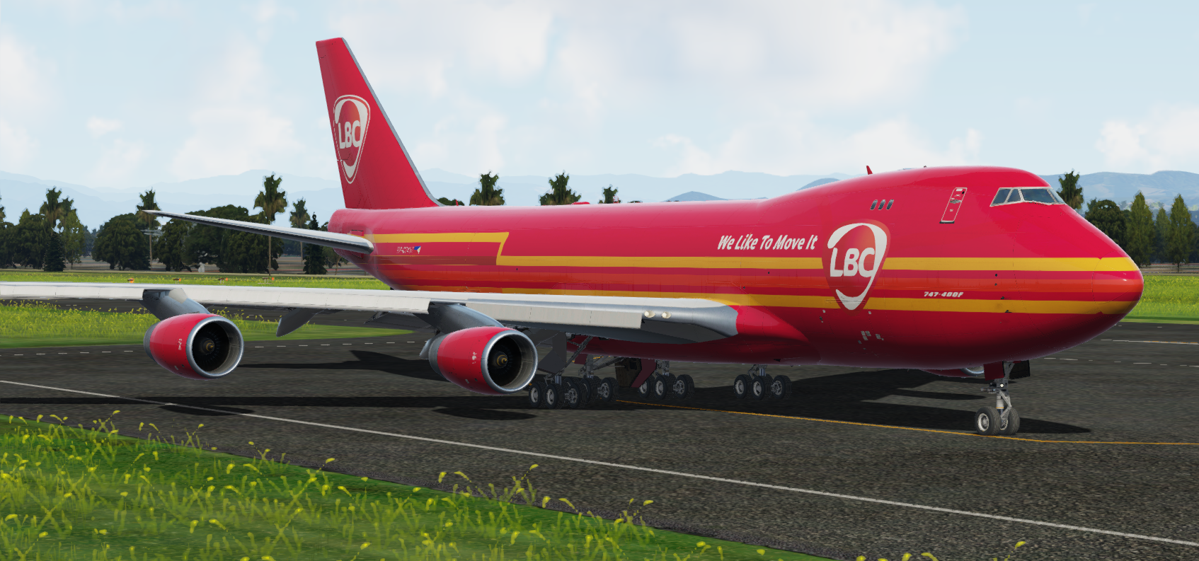 P3Dv4/5 LBC Express Boeing 747-400F - Prepar3D Aircraft - FlightSim.Com
