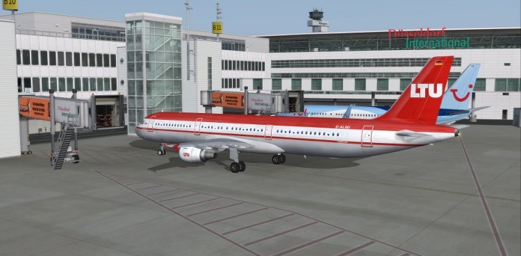 FS2004/FSX LTU International Airways Airbus A321-211 (D-ALSD) - FS2004 ...