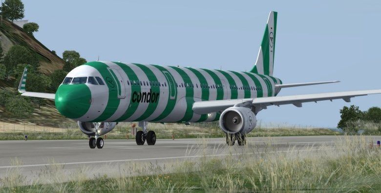FS2004/FSX Condor Flugdienst "Island" Airbus A321-211 (D-AIAG) - FS2004 ...