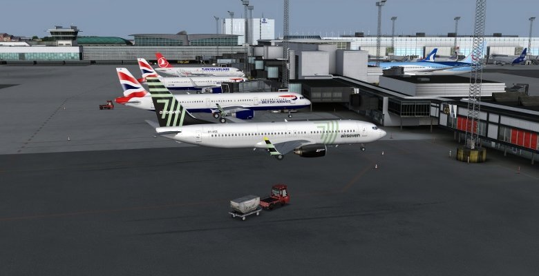 FS2004/FSX Airseven Boeing 737-8FZ (OY-ASD) - FS2004 Jetliners ...