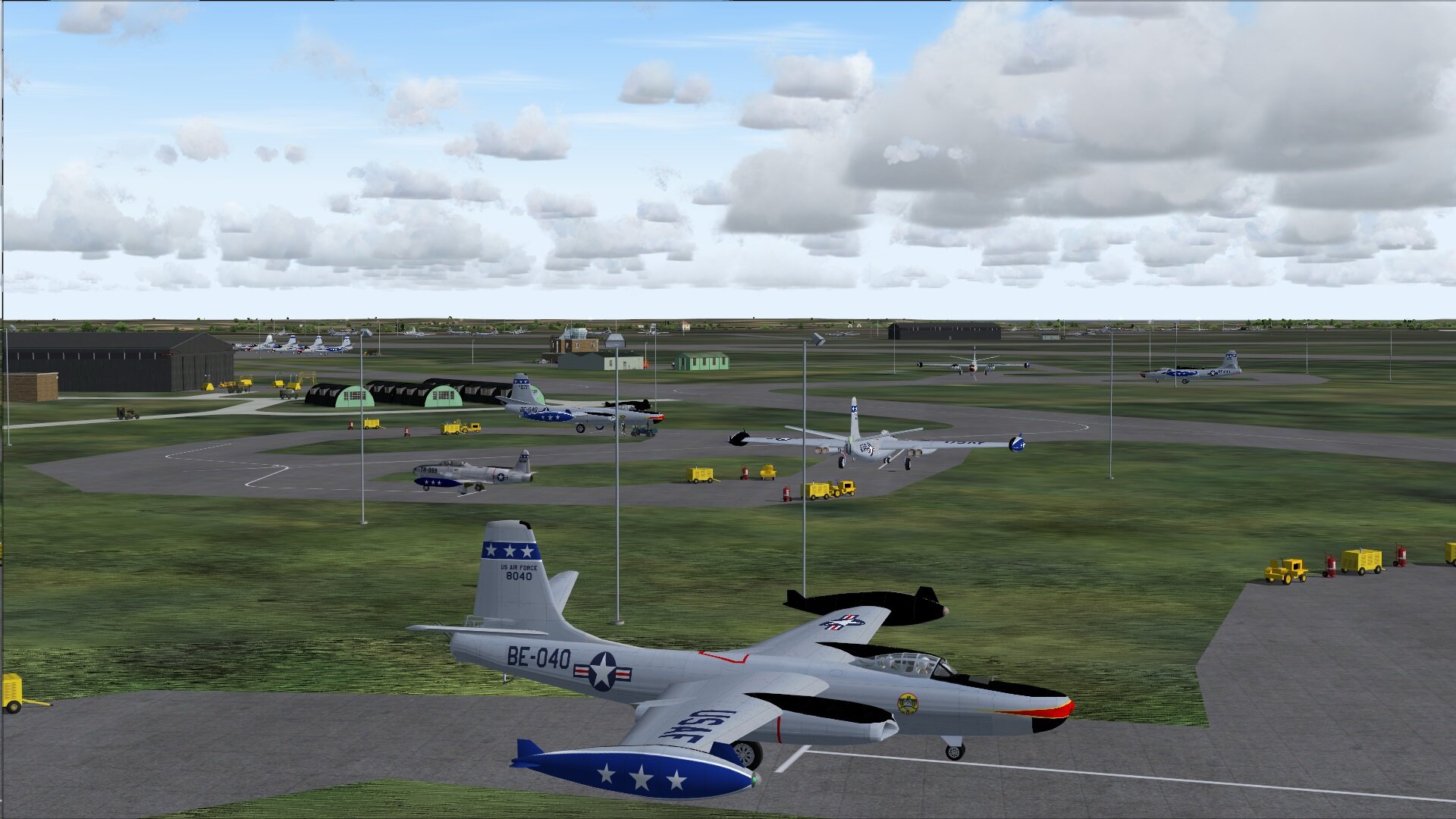 FS2004 RAF Sculthorpe- Alconbury Traffic update - FS2004 AI Flight ...