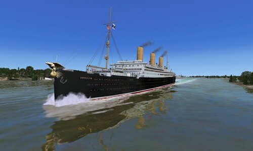 FSX/Acceleration German Oceanliner SS IMPERATOR From 1913 - FSX Misc ...