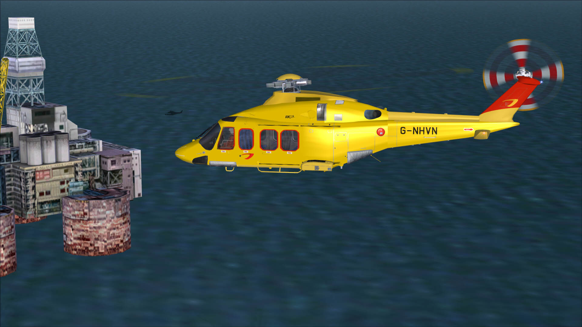 FS2004 AgustaWestland AW139 Noordzee Helicopters Vlaanderen - FS2004 ...